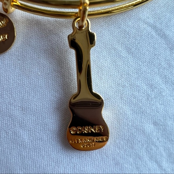 Alex and Ani | Jewelry | Nwt Disney Pixar Alex And Ani Gold Coco Guitar ...